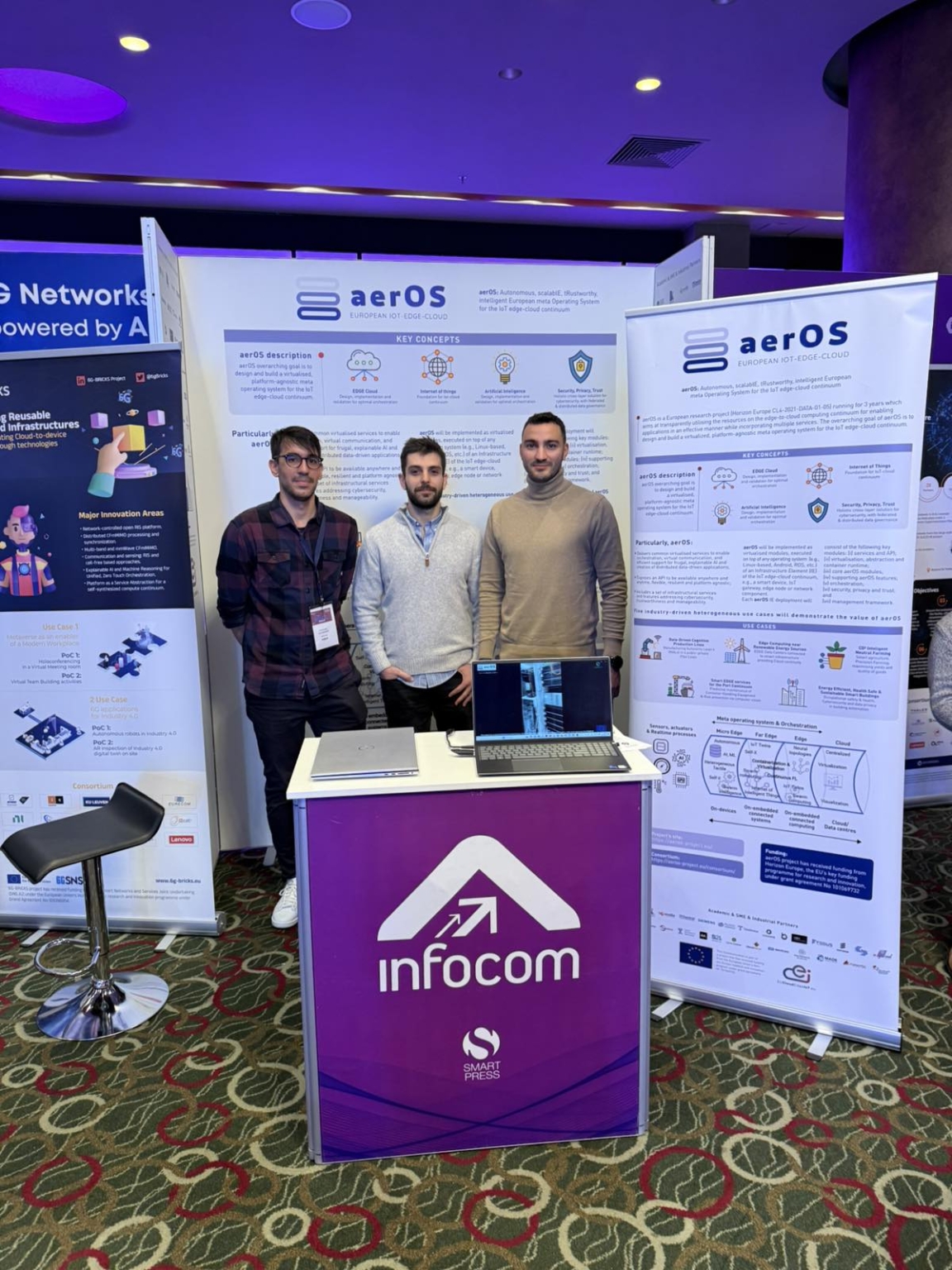 aerOS at InfoCom 2024 – aeros-project.eu